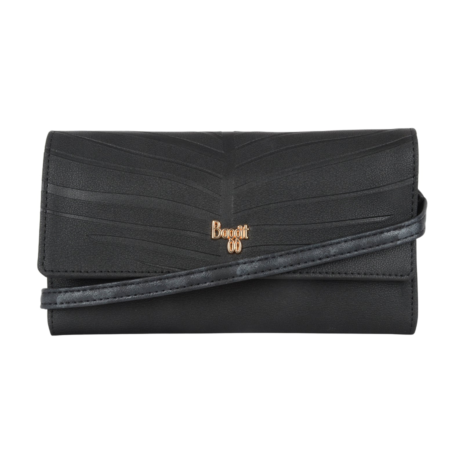 Leaflet Black Oversize Harmonium Wallet