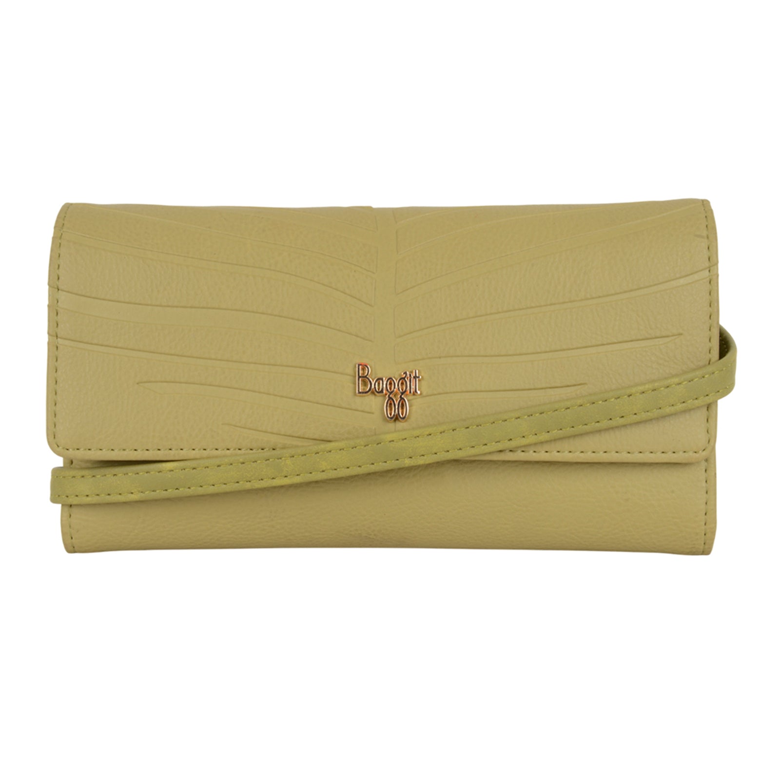 Leaflet Green Oversize Harmonium Wallet