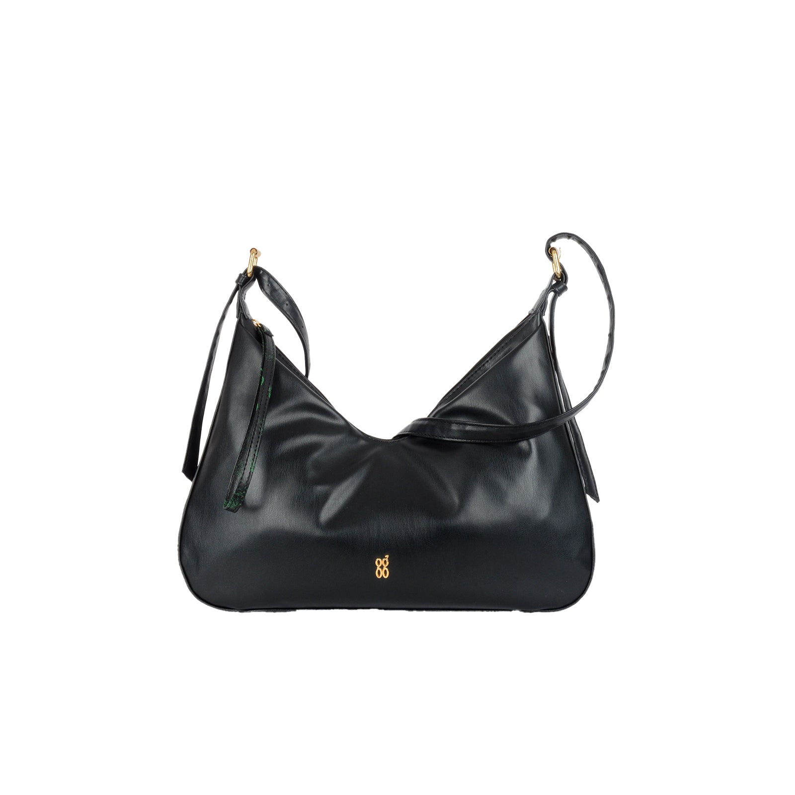 Joira Black Medium Hobo Bag