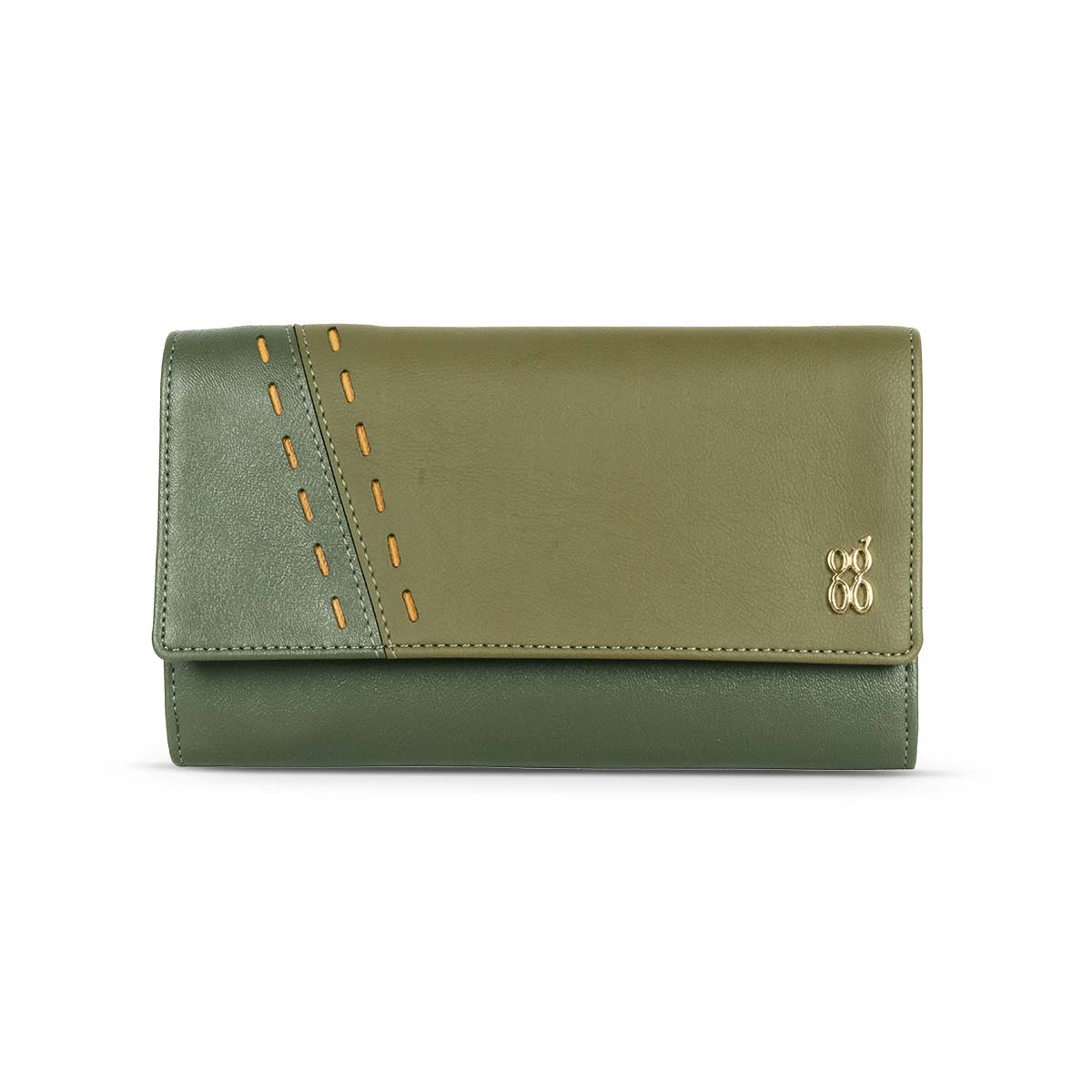 Tactics Green Large Three Fold Wallet