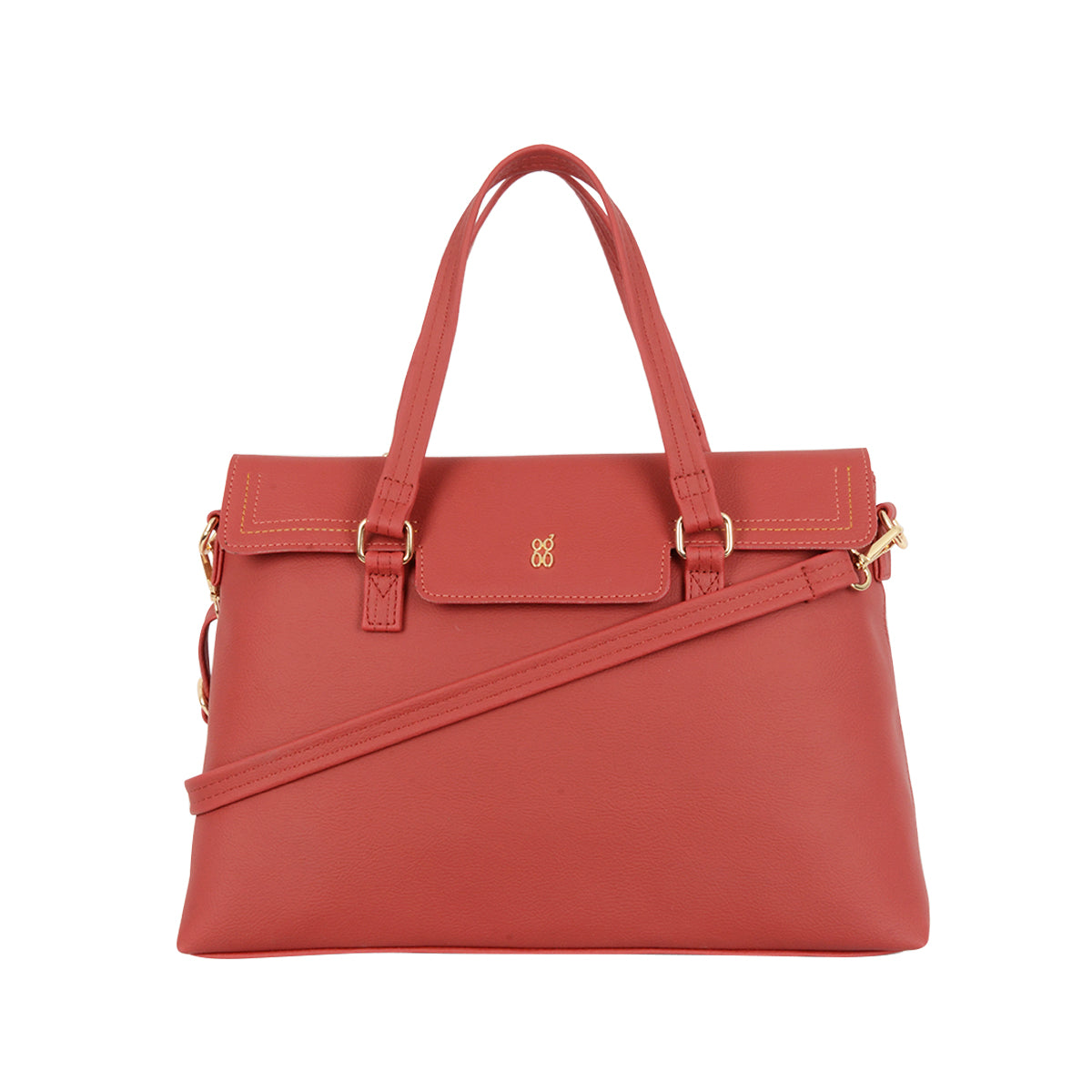Dim Red Large Tote Bag