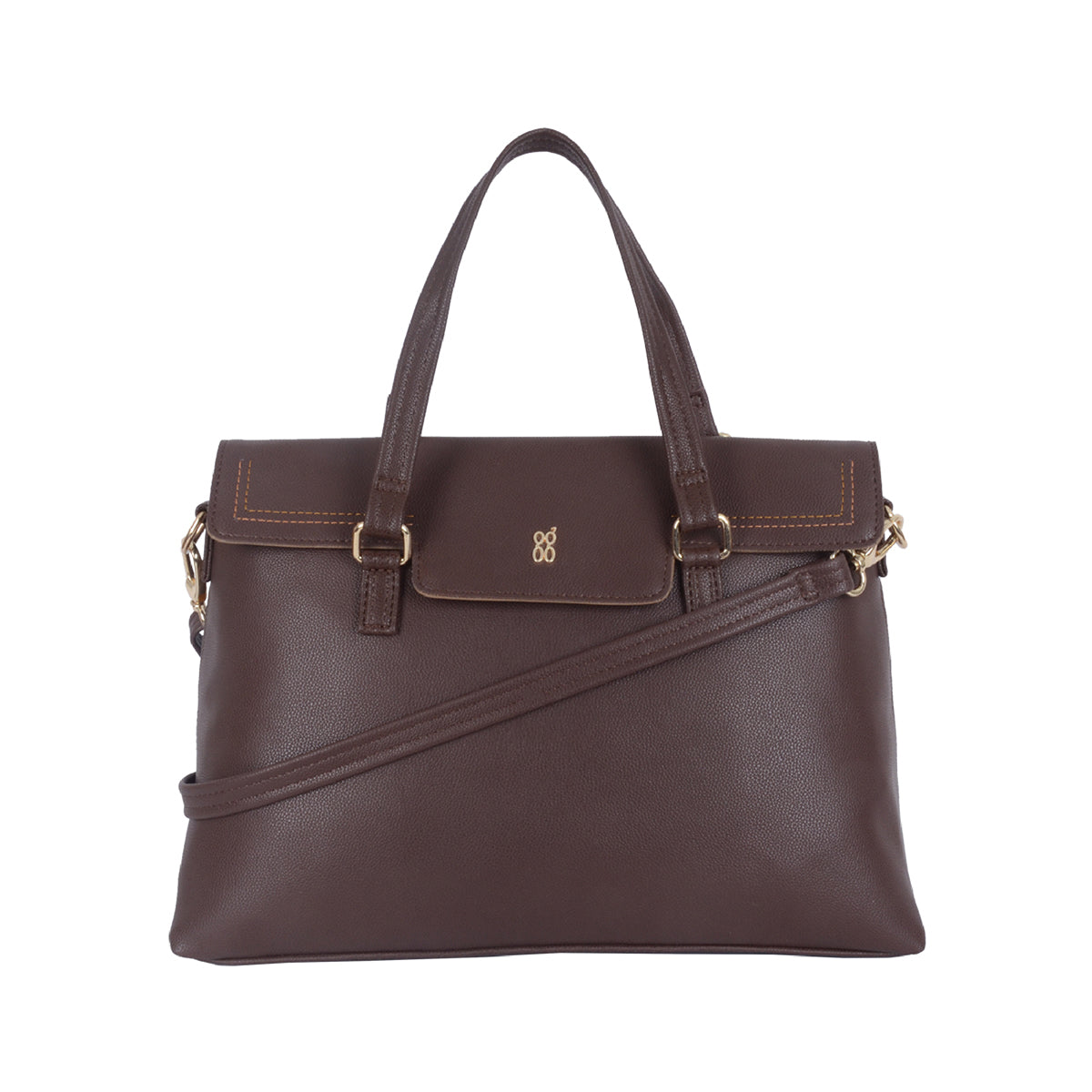 Dim Brown Large Tote Bags-1