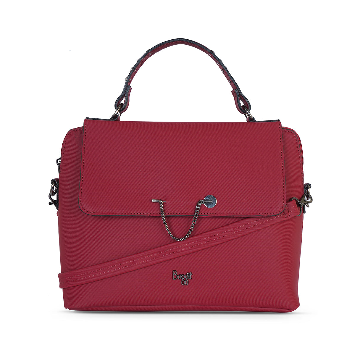 Cray Red Small Satchel Bags