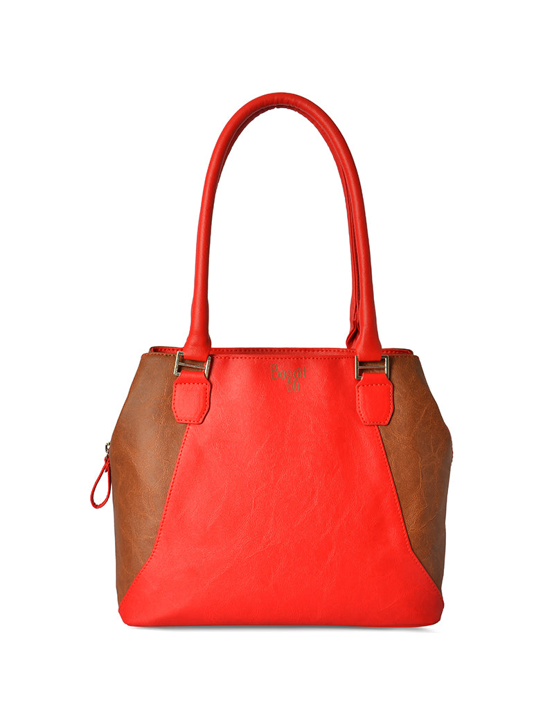 Emmanuel Red Medium Tote Bag